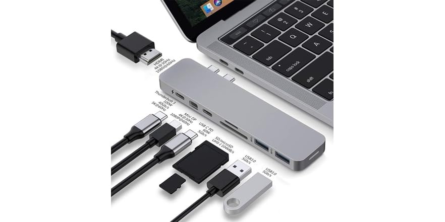 HyperDrive MacBook USB-C Hub Adapter