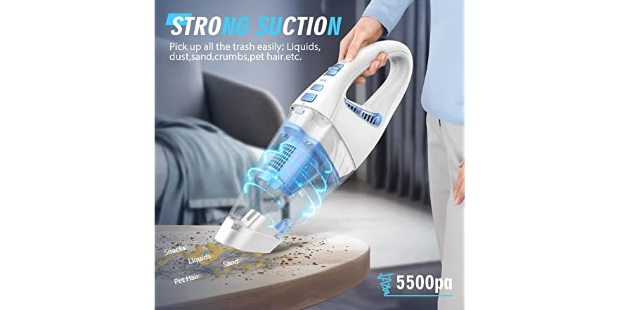 Bossdan Cordless Handheld Vacuum