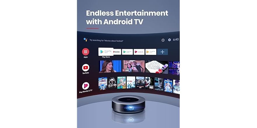 NEBULA 1080p Video Projector, NEBULA by Anker Cosmos Full HD 1080p Home ...