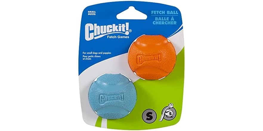 ChuckIt! High-Bounce Rubber Dog Fetch Ball