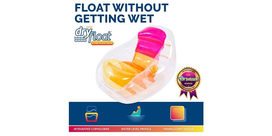 Swimways Dry Float Socializer Pool Float