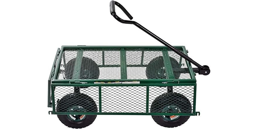 Juggernaut Carts Steel Utility Garden Wagon