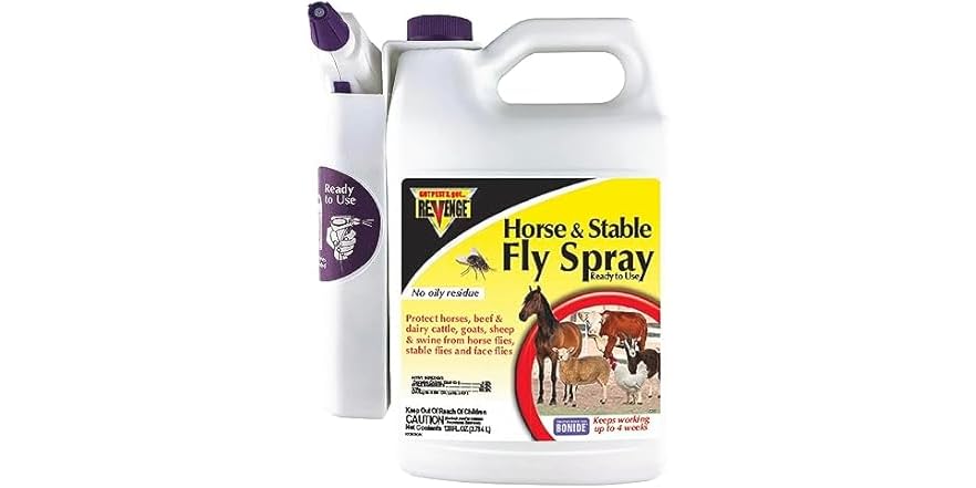 REVENGE Horse & Stable Fly Spray, 128 oz