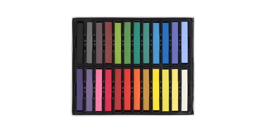 Titan Hair Chalk With 24 Assorted Colors