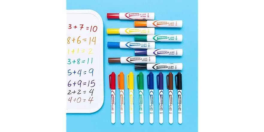 Avery Marks-A-Lot Dry Erase Markers