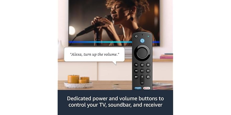 Amazon Fire TV Stick, (3rd Gen), HD with Alexa Voice Remote (3rd Gen)