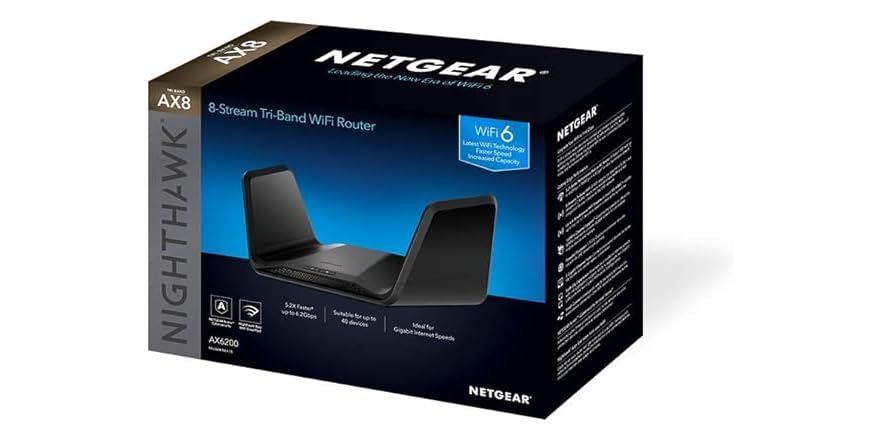 Netgear Nighthawk Tri-Band Wi-Fi 6 Router