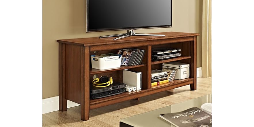 58" Essential Wood TV Stand (3 Colors)