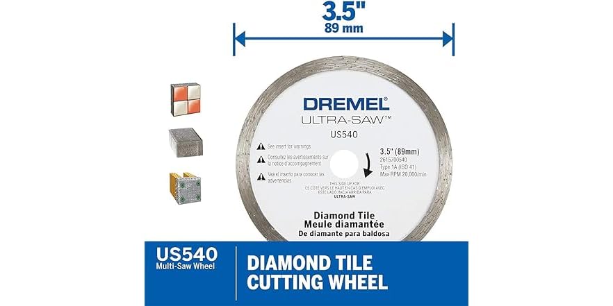 Dremel US20V-01 20V MAX Cordless Compact Saw Kit