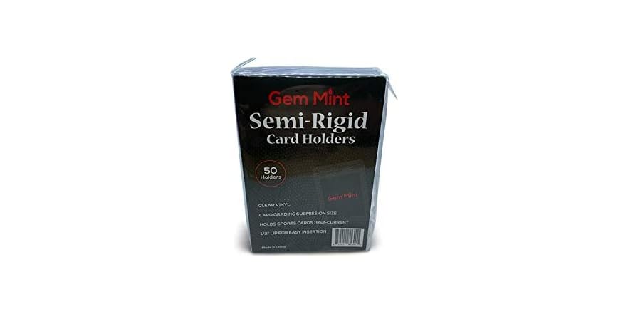 Semi Rigid Card Holders #1, 200ct
