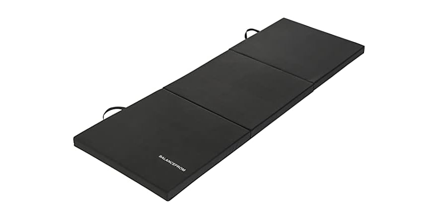 BalanceFrom 2" Thick Tri-Fold Exercise Mat