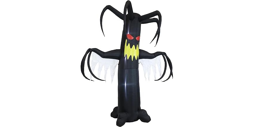 Nightmare Hollow Ghostly Tree Inflatable with LED Lights