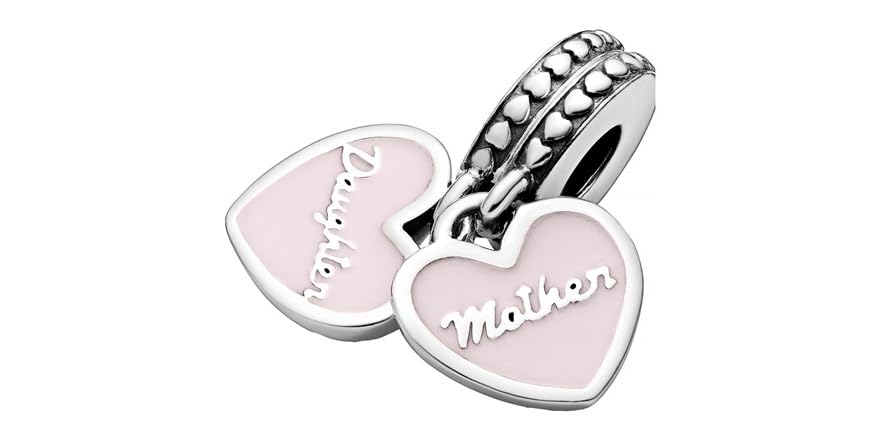 Pandora Mother Daughter Heart Charm