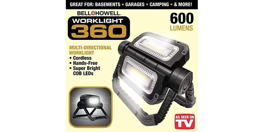 2 or 3-Pack Bell+Howell Portable Worklight