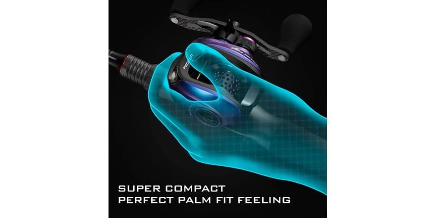 Piscifun Spark Pro Baitcasting Reel - Low Profile 8.1:1