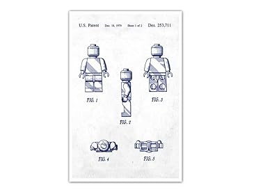 Lego Man Poster (Your Choice)
