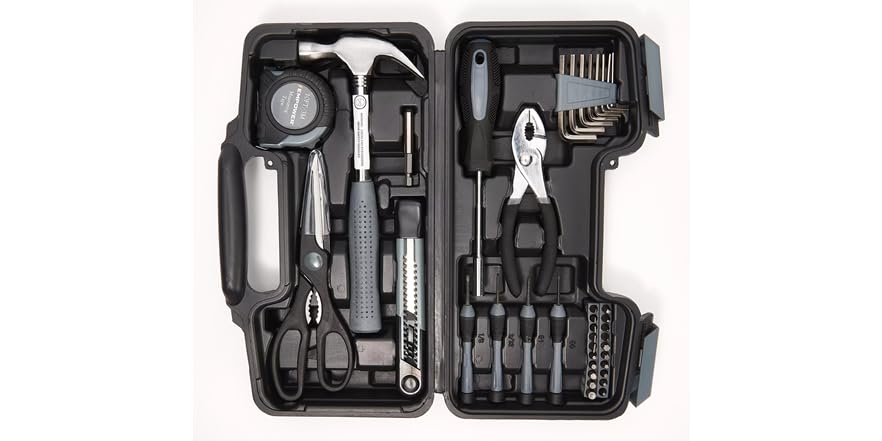 DIY Power Source 39-pc Tool Set & Case: Choose Color