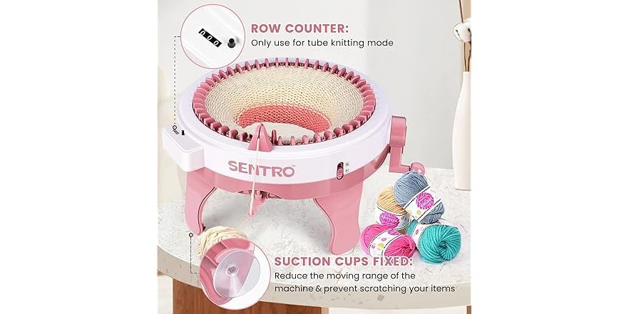 SENTRO 48 Needle Knitting Machine Kit