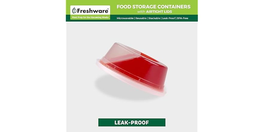 Freshware Food Containers (240 Set)