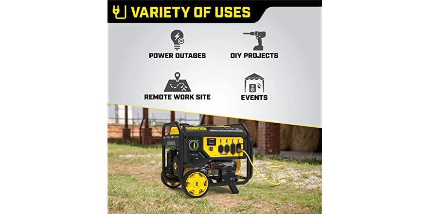 Champion Power 9375/7500-Watt Dual Fuel Generator