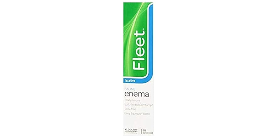 Fleet Enema, Ready-to-Use Saline Laxative