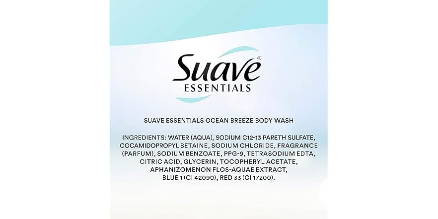 Suave Essentials Body Wash