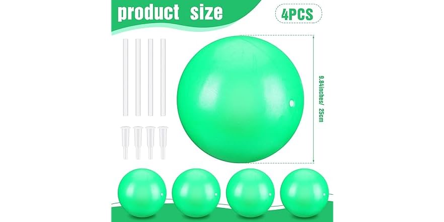 8 Sets Baseball Connection Balls 9.8"