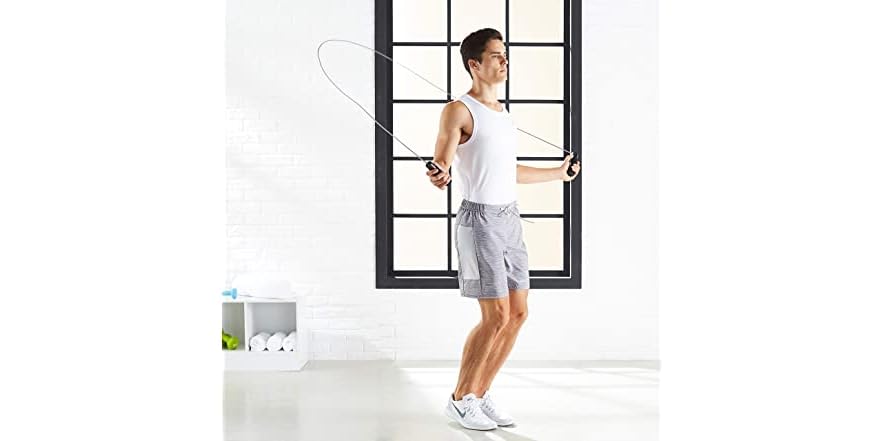 AmazonBasics Cylinder Jump Rope