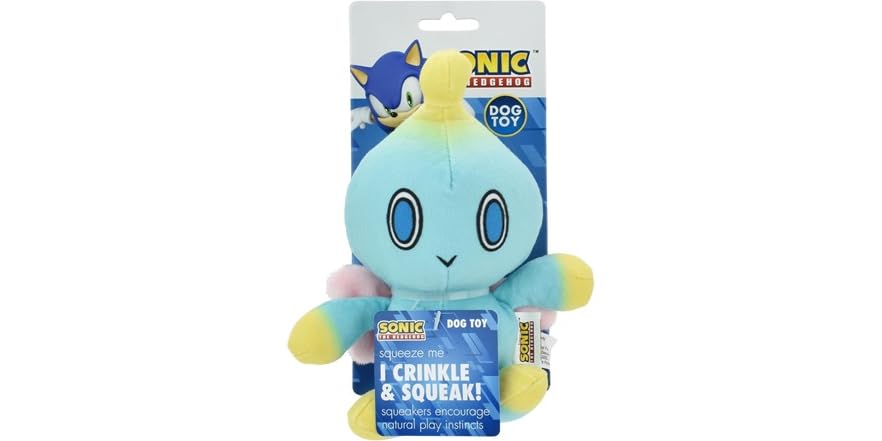 Multipet Sonic Chao Plush Dog Toy
