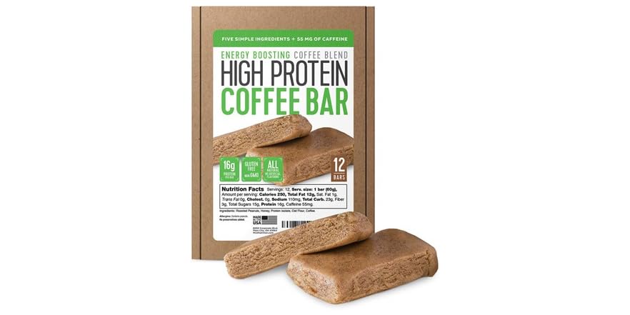 High Protein Coffee Bar 12-Pack