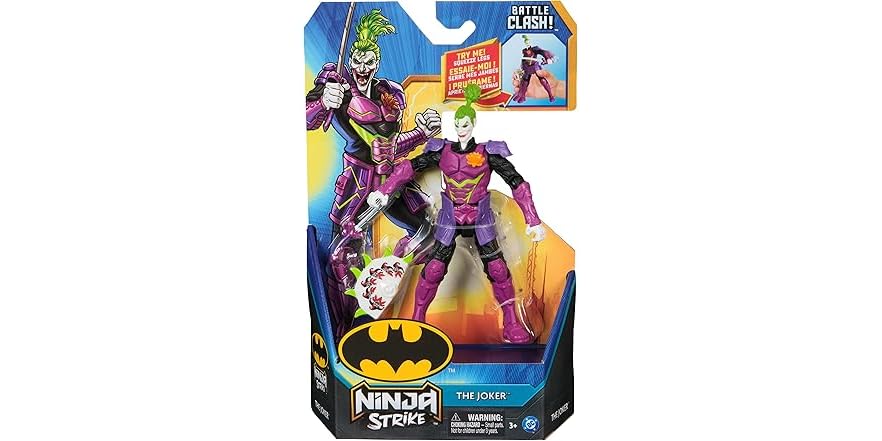 DC Comics Batman Battle Clash 6” Joker