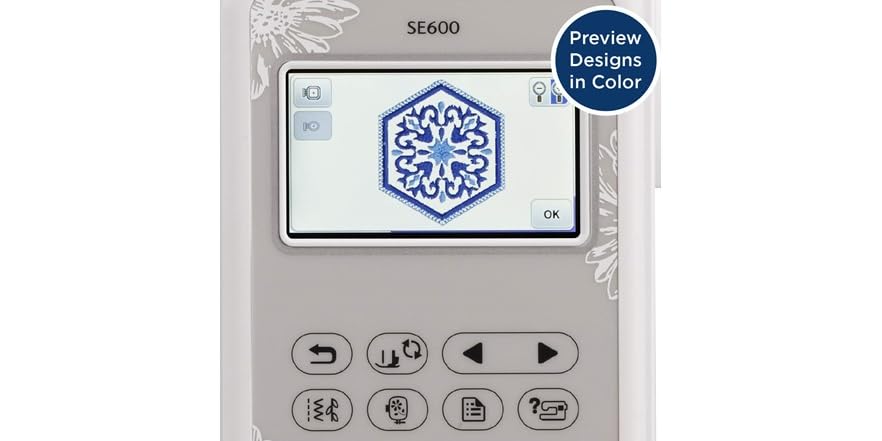 Brother SE600 Sewing and Embroidery (Open Box)