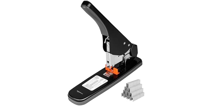 Amazon Basics Effortless Heavy Duty Stapler