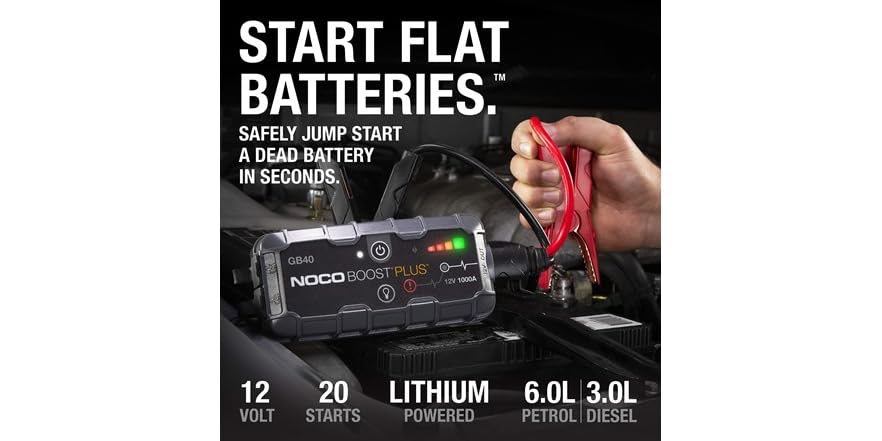 NOCO GB40 (NEW) Boost Plus Jump Starter