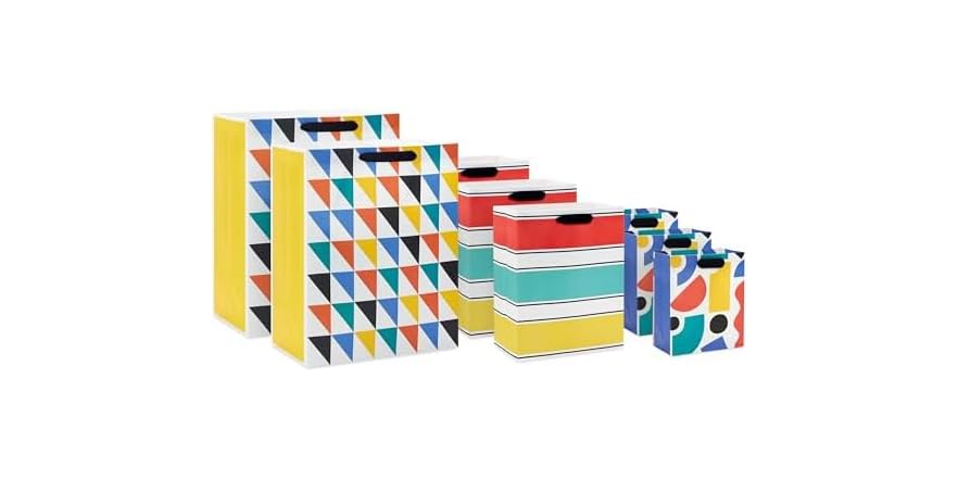 Hallmark Assorted Gift Bags (8 Bags)