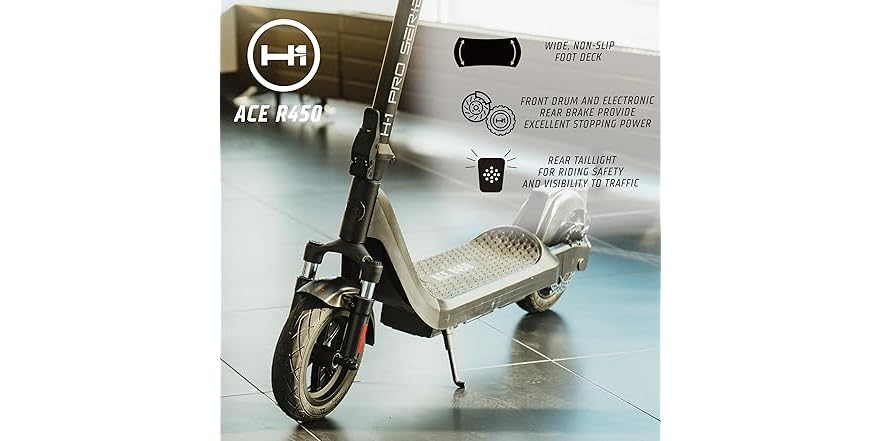 H-1 Pro Series Ace R450 Foldable E-Scooter