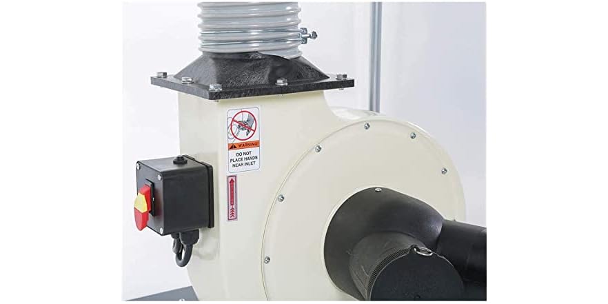 Shop Fox 2 HP 1550 CFM Dust Collector