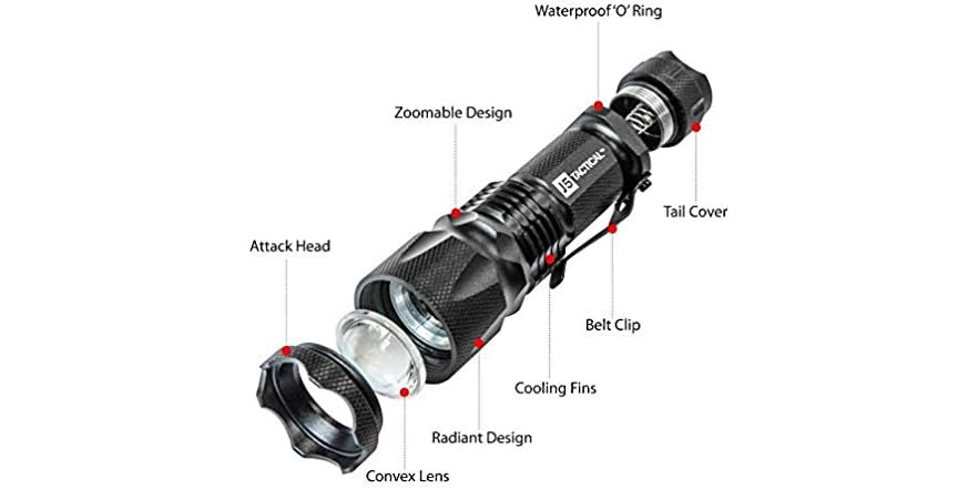 J5 Tactical V1-PRO Flashlight