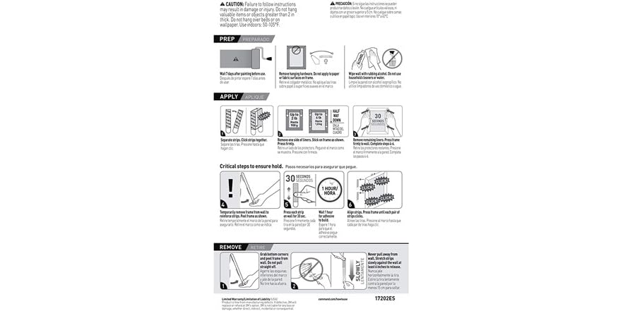 Command Picture Hanging Strips, 18 Pairs