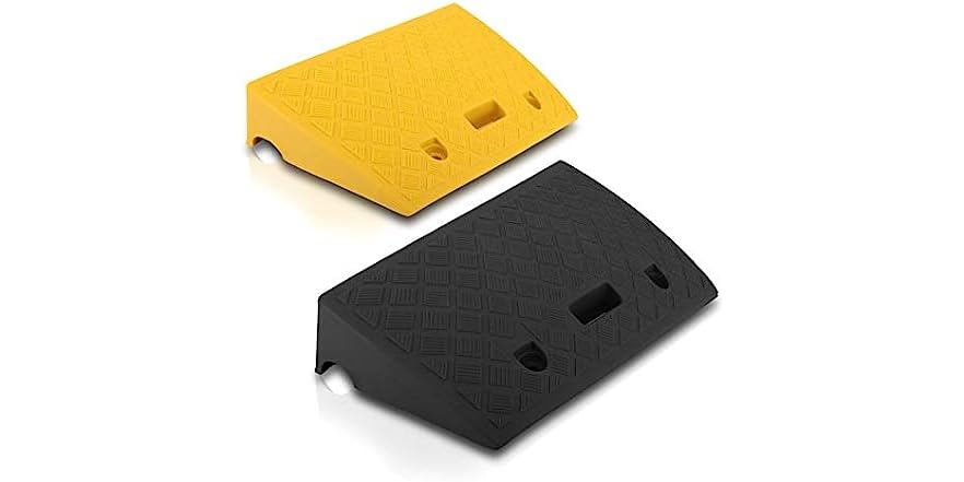 Pyle Portable Plastic Curb Ramps