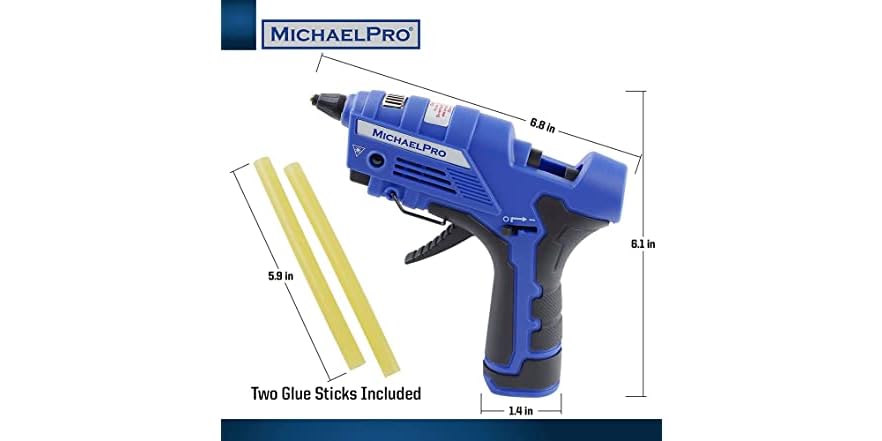 MichaelPro MP013006 Butane Powered Glue Gun