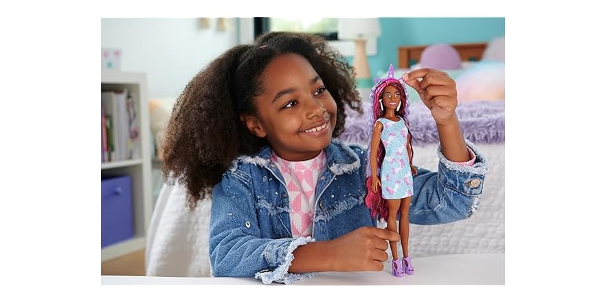 Barbie Doll, Fun & Fancy Hair with Colorful Hair