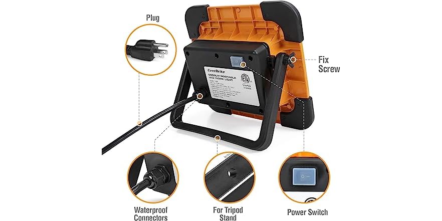 EverBrite 60W 5000LM CREE COB Work Light