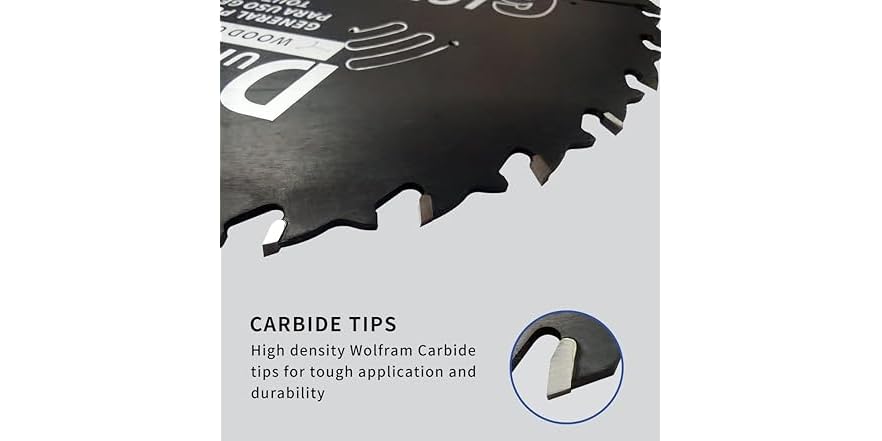 DuraForce 10 Inch 32T & 60T ATB Circular Saw Blades