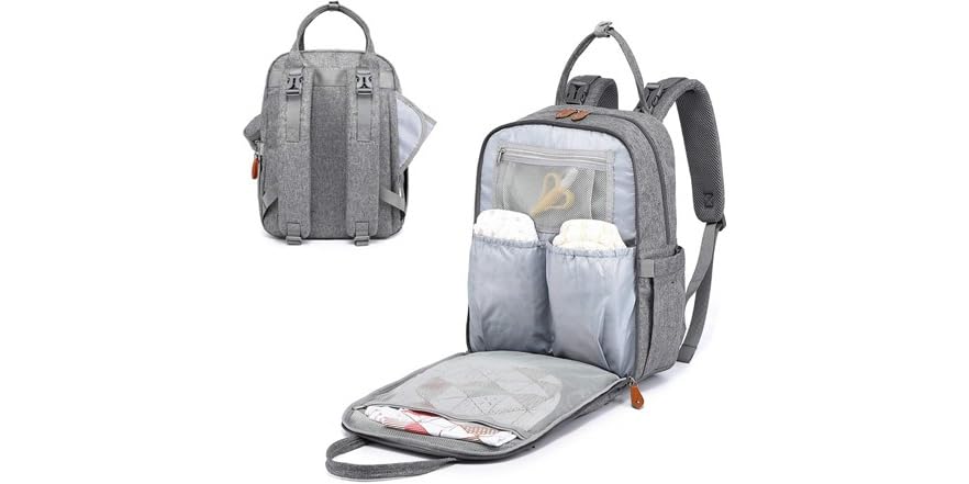BabbleRoo Diaper Bag Backpack