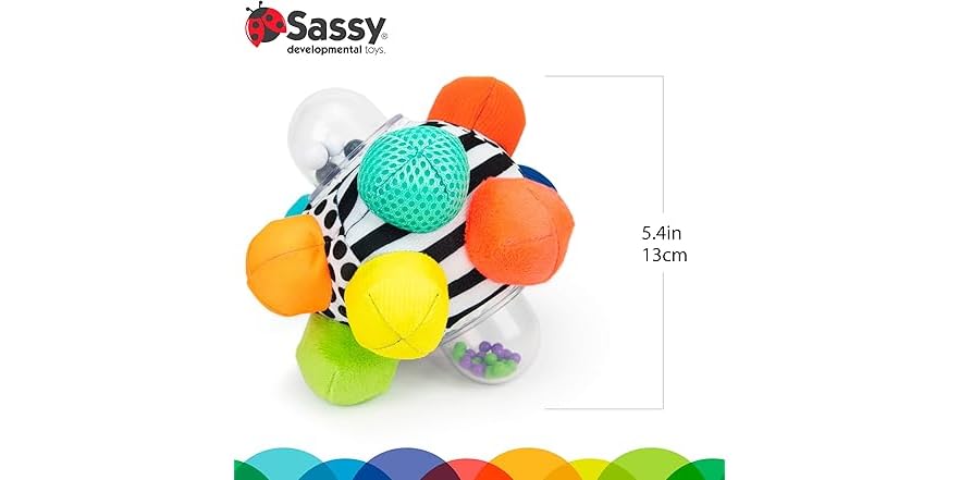 Sassy Developmental Bumpy Ball