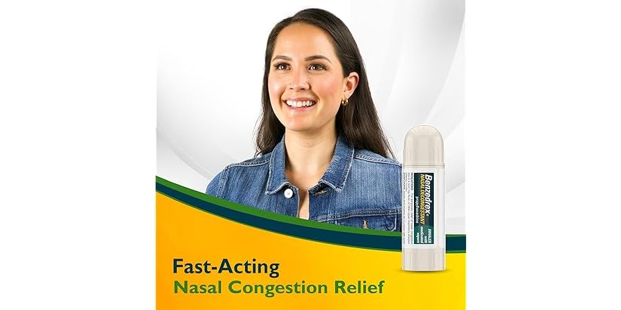 Benzedrex Nasal Decongestant Inhaler