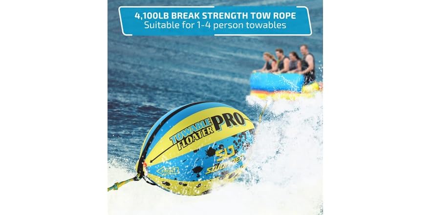 Swonder Boat Tube Ball for Towable Tubes 1-4 Rider