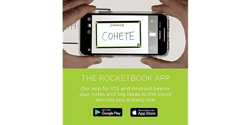 Rocketbook Cloud Cards - Reusable Index Cards