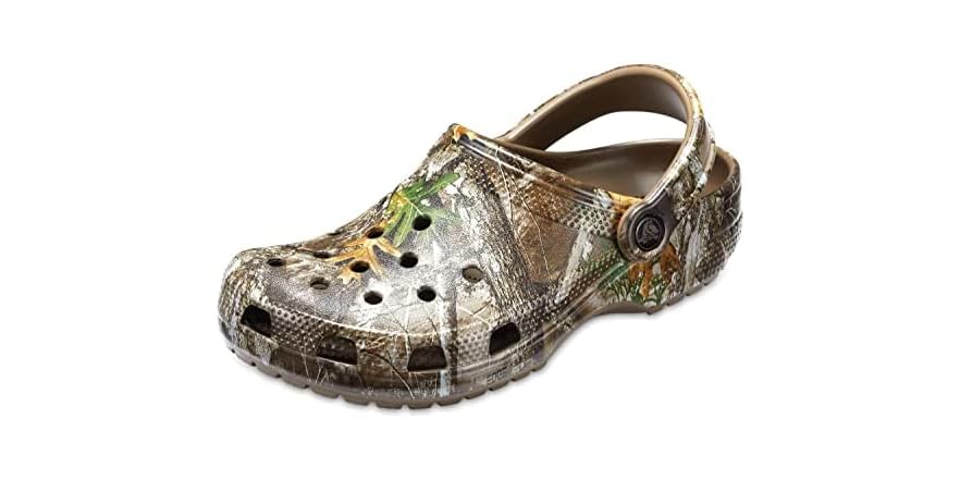 Crocs Unisex Classic Realtree Clogs 7 Women/5 Men